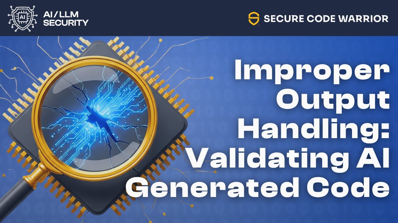 Improper Output Handling: Validating AI-Generated Code