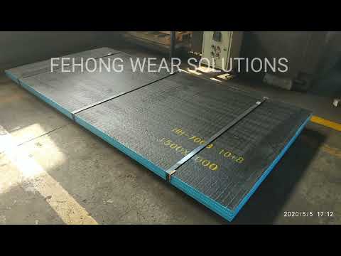 Chromium carbide overlay plate & hardfaced wear plate