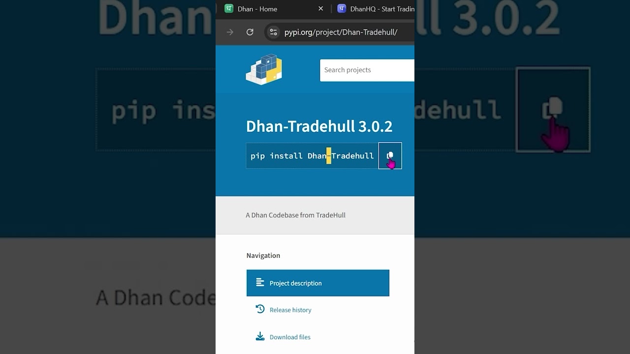 Installation And Update Instructions For Dhan TradeHull V3 | #tradehull #dhanhq