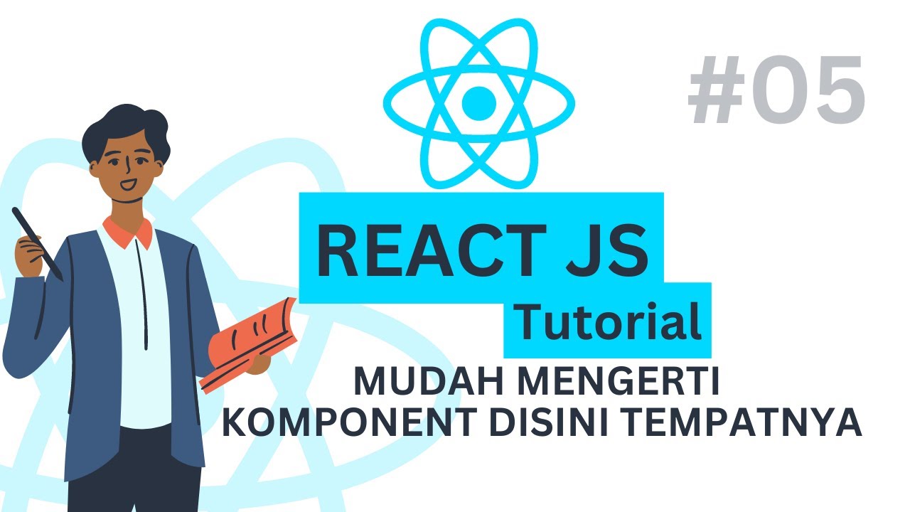 05 REACT JS TUTORIAL - MEMBUAT KOMPONENT #pojokcode #reactjs