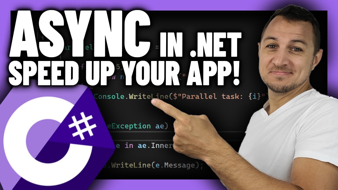 Make your APPS FASTER with Asynchronous programming in C# - TASK PARALLEL LIBRARY