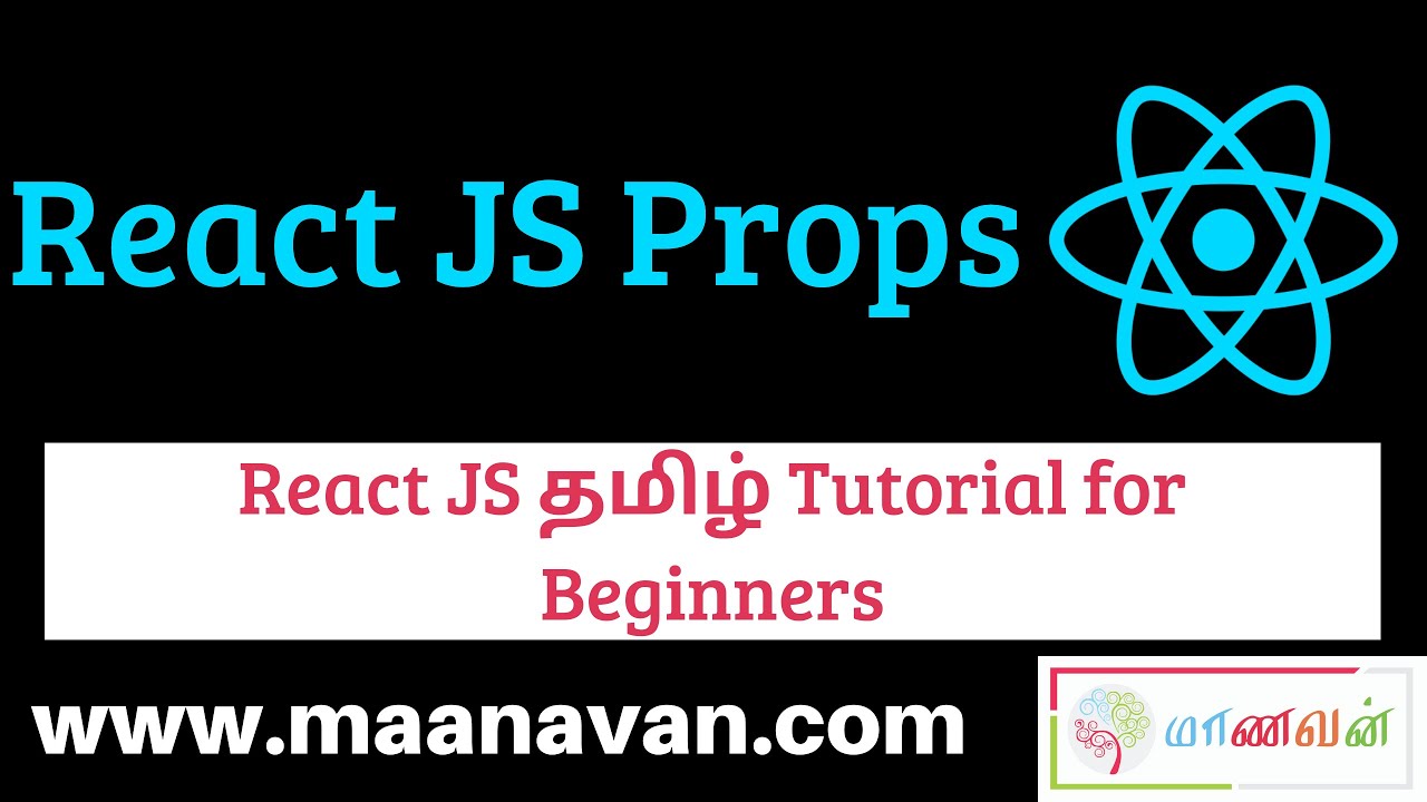 React JS Props | #5 React JS Tamil Tutorial for Beginners