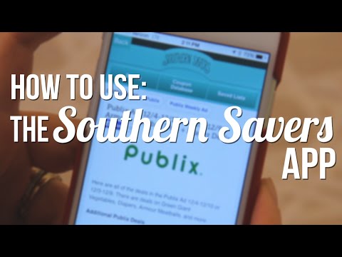 How to Use The Southern Savers App
