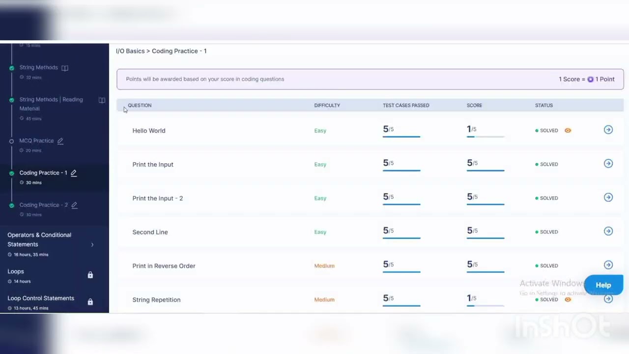 coding practice 1  java  Qa/automation testing  CCBP NXTWAVE