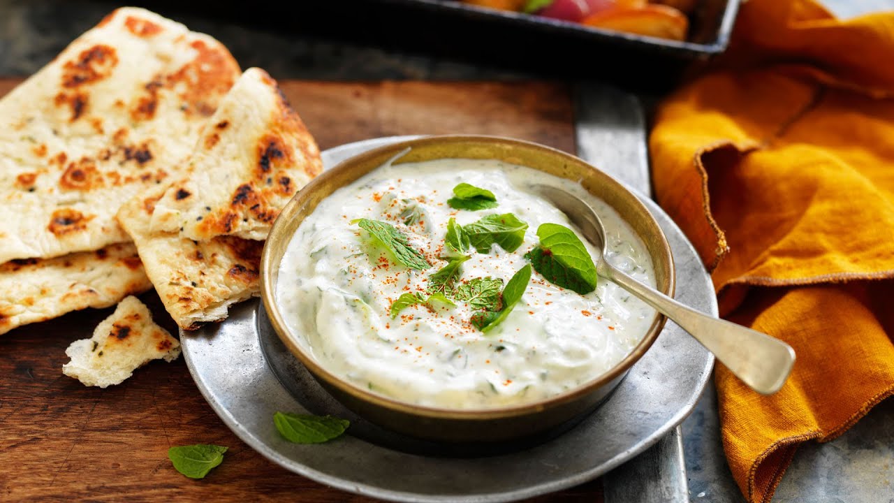 Cucumber and Mint Raita Recipe | myfoodbook