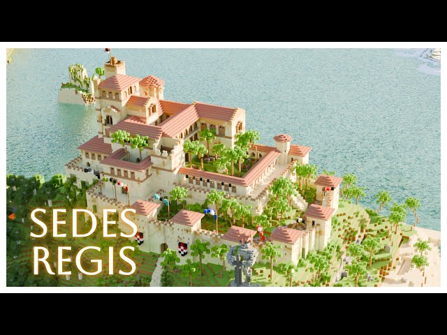 Massive mediterranean castle - Sedes Regis Minecraft Map
