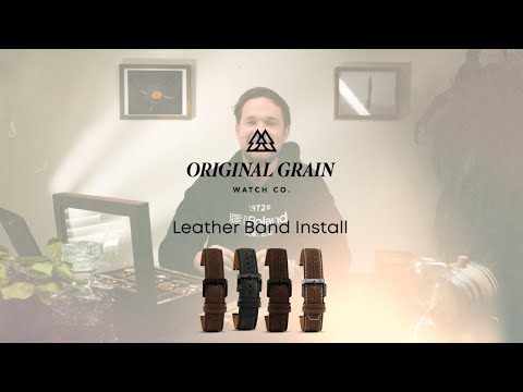 How to Install Leather Band on a Steel Band