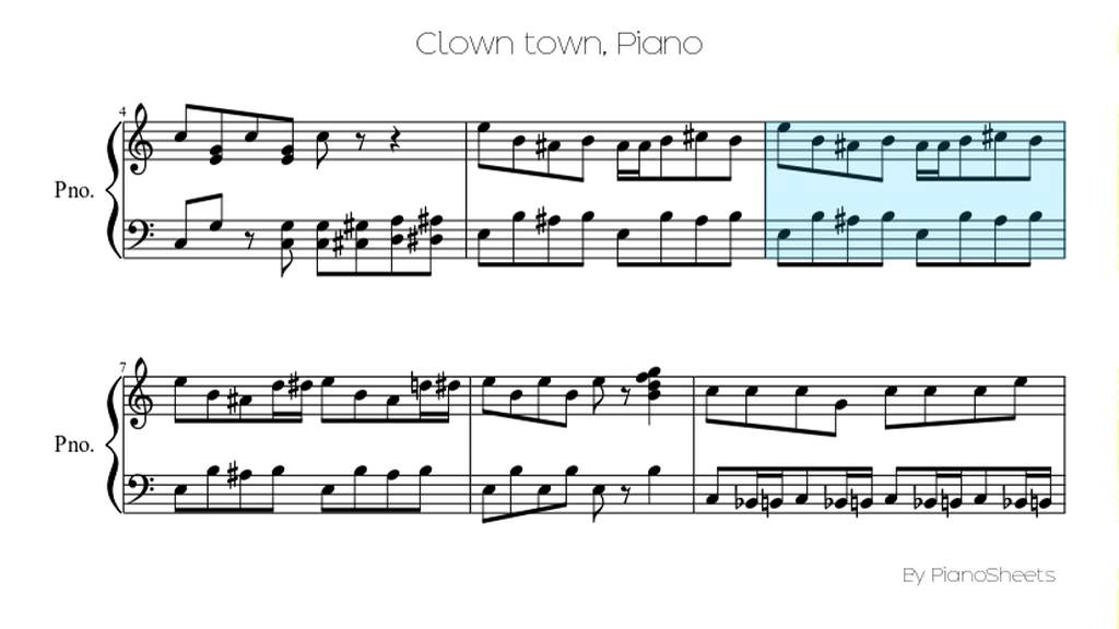 Clown town [Piano Solo]