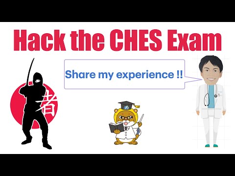 CHES Exam Hack the Test #CHES #Dr.JUN #Education Specialist