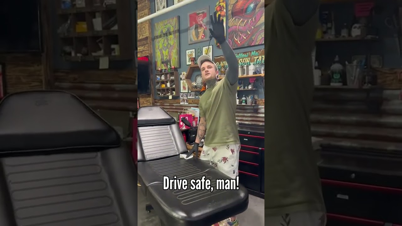 One and Done #tattoo #tattooartist #shortsviral #fyp #tattoos #tattoohumor #tattooist