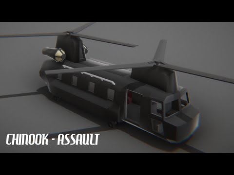 Steam Community :: Video :: Chinook Assault Helicopter, Low Poly Game Model