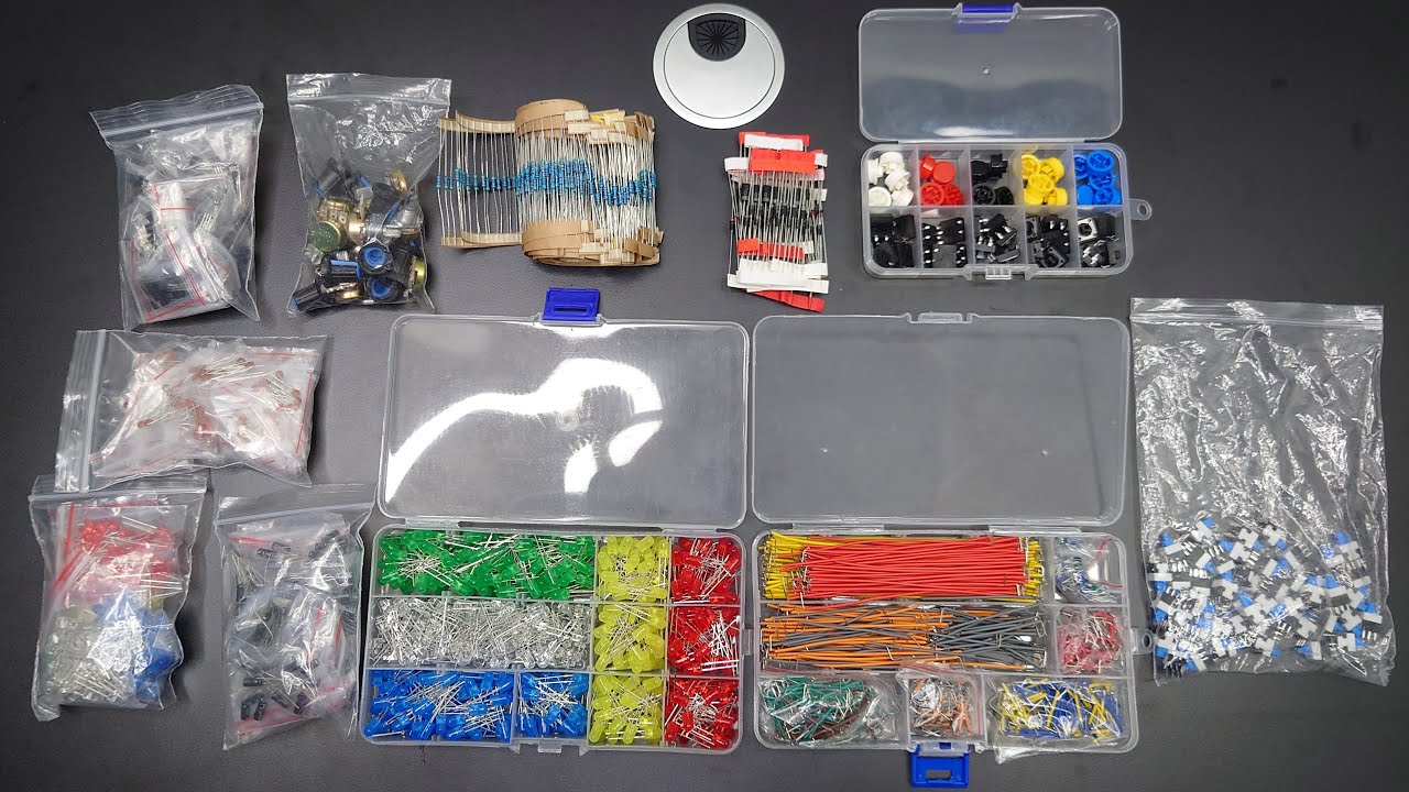 Ultimate Electronics Components Kit - Everything You Need! Perfect for Arduino, Raspberry Pi, DIY