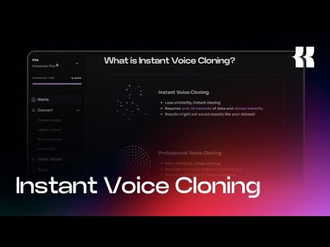 New Feature: Instant Voice Cloning in Seconds with Kits.ai