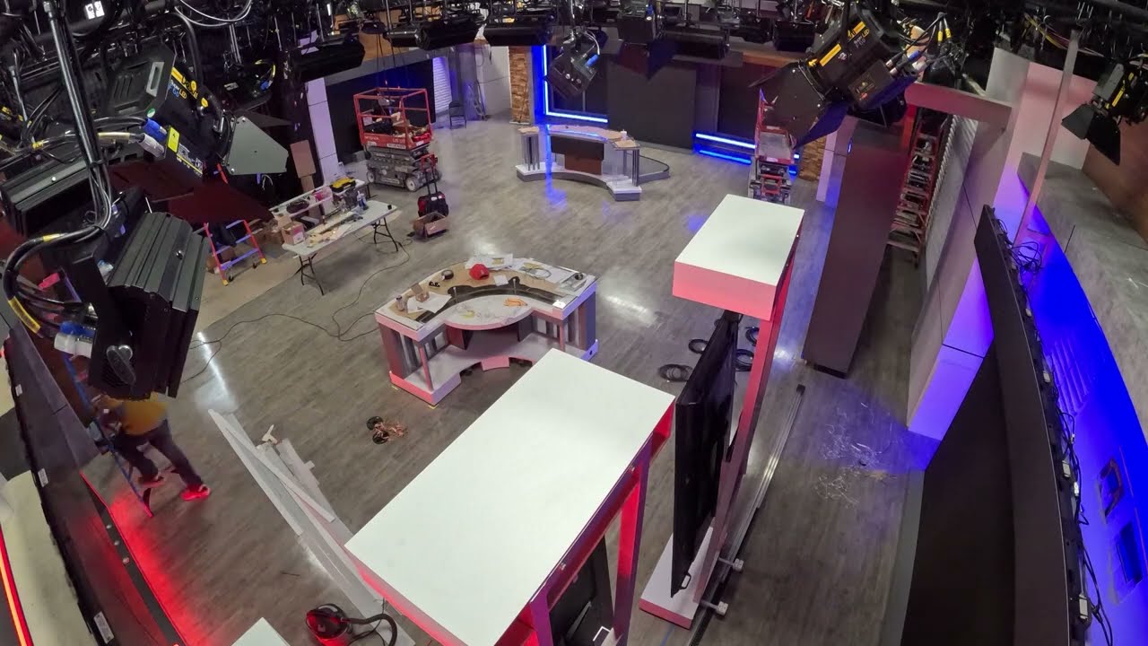 KXAN - New Set Time Lapse (2023)