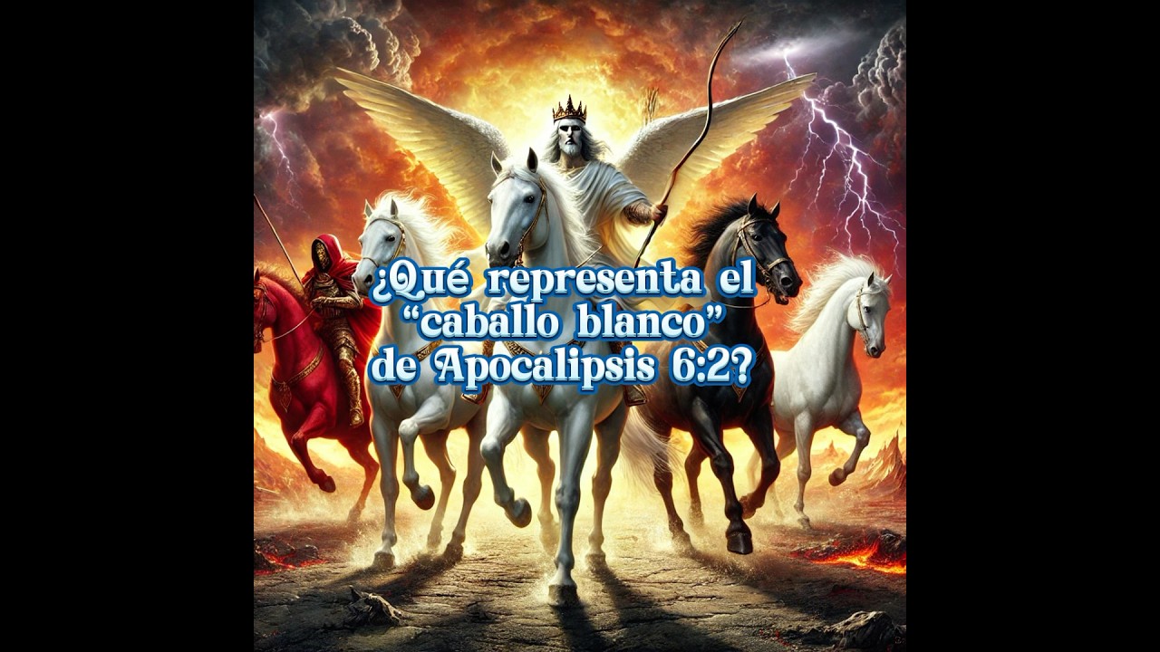 ¿Qué representa el “caballo blanco” de Apocalipsis 6:2? #shorts #Biblia