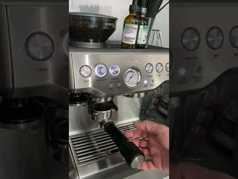 How to use the Breville coffee machine