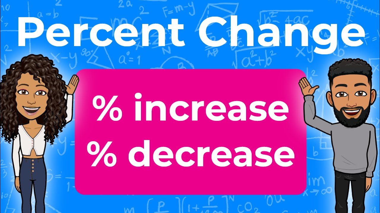 Finding Percent Change | Percent Increase & Percent Decrease | Partners in Prime