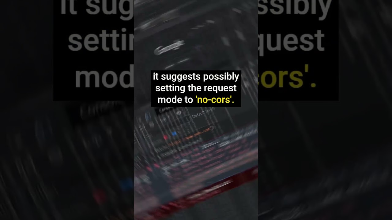 What is CORS? Blocked by CORS policy error explained