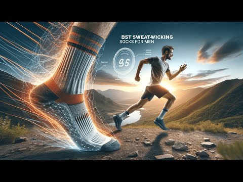 🧦 APTYID Men's Moisture Wicking Cushioned Crew Work Boot Socks | Best Sweat Wicking Socks Mens 🧦
