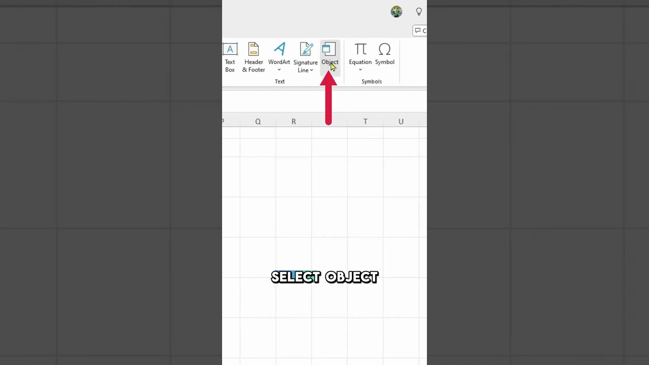 How to insert pdf and any object in excel😱 #excel #spreadsheets #pivottable #vlookup