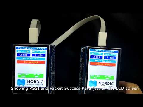 BLE Range Estimator on Nordic nRF52840