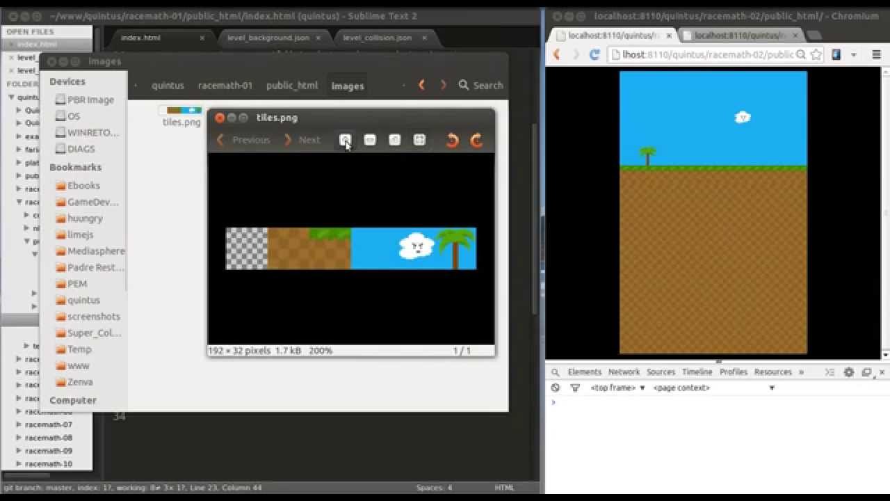 HTML5 Game Development Tutorial with Quintus - Free Preview