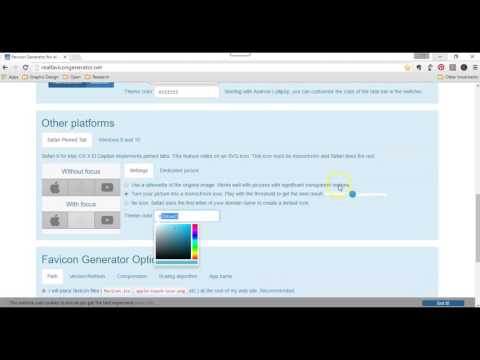 Learn How-To Create a Favicon