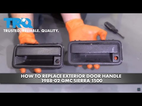 How to Replace Exterior Door Handle 1988-02 GMC Sierra 1500