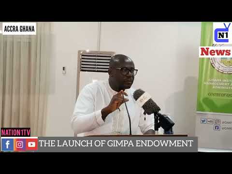GIMPA IS SET TO RAISE ONE BILLION GHANA CEDIS TO SUPPORT BRILLIANT BUT NEEDY STUDENTS