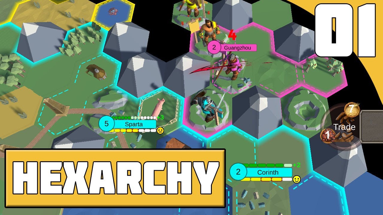 Hexarchy: light, card driven, 4x game, Civ clone - Games - Quarter To Three Forums
