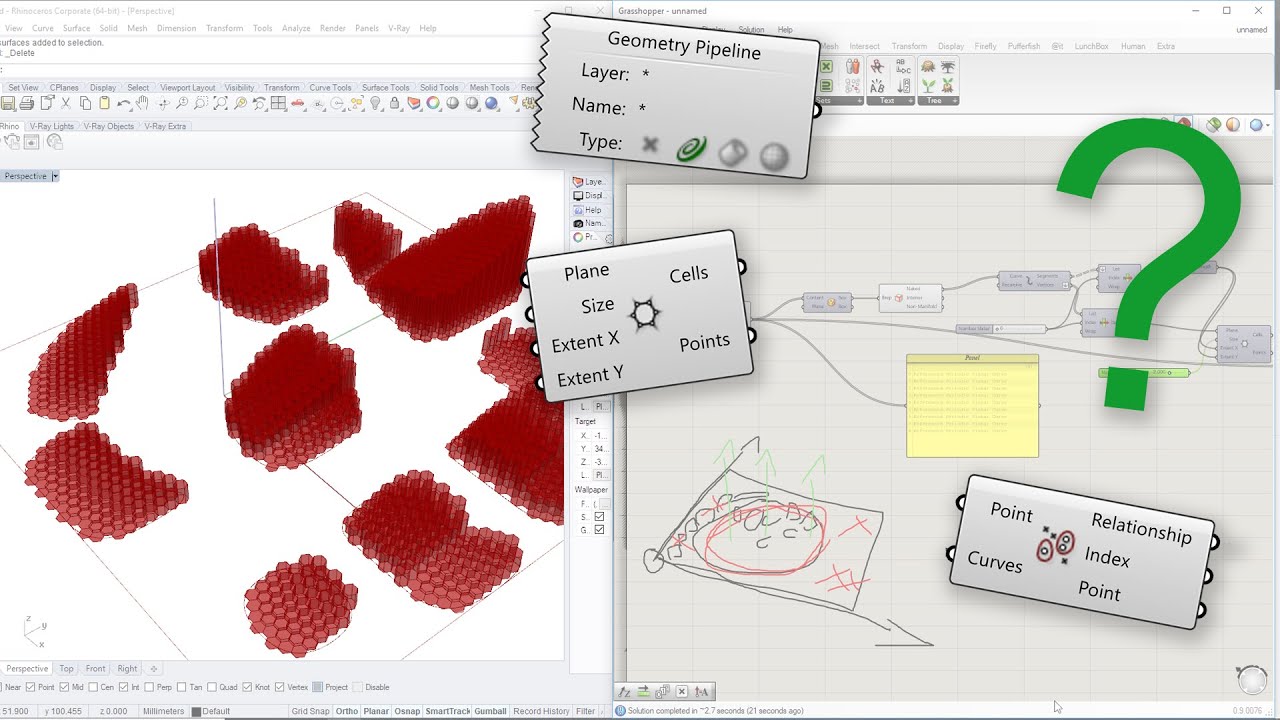 Grasshopper Tutorial: Creating a Honeycomb City