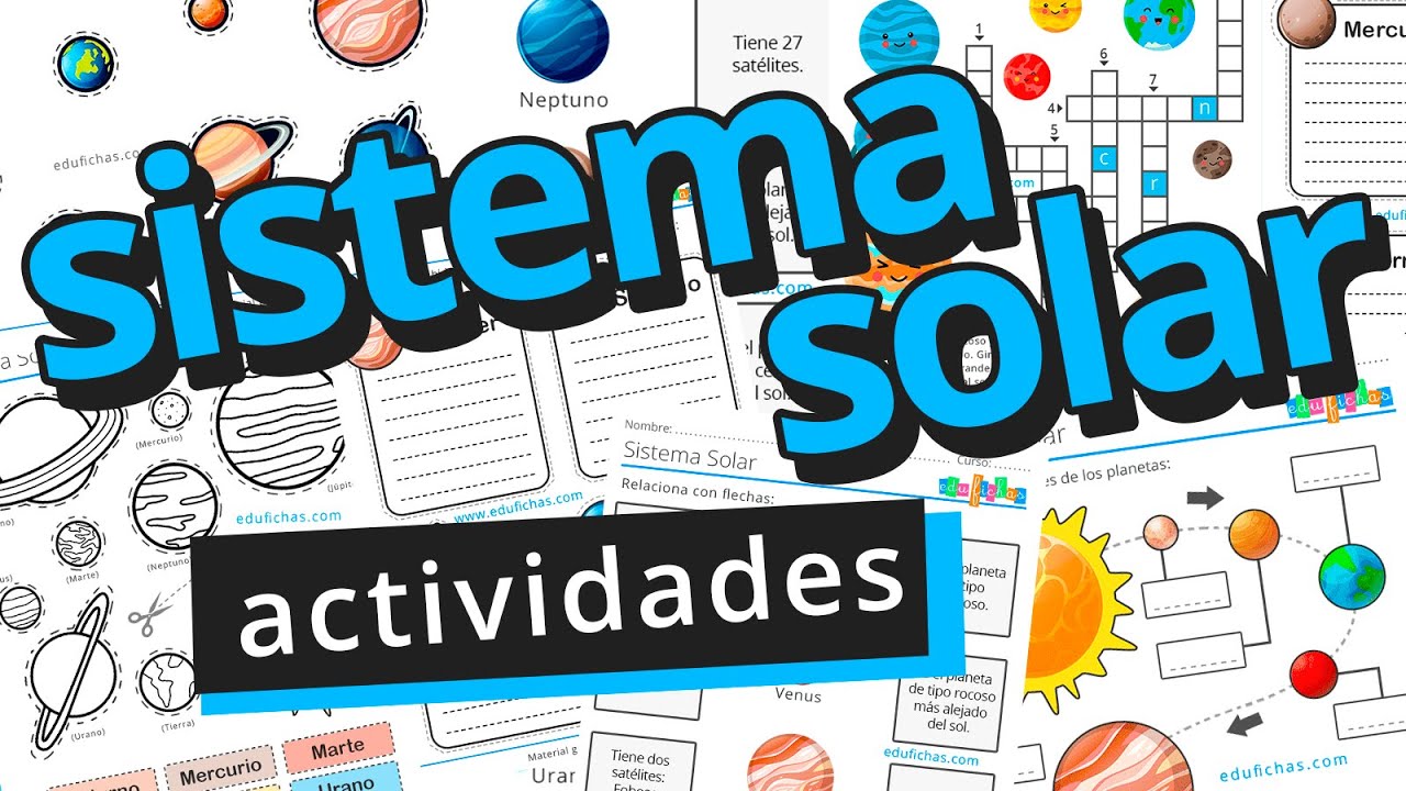 SISTEMA SOLAR 2021!!! Nuevo material para imprimir