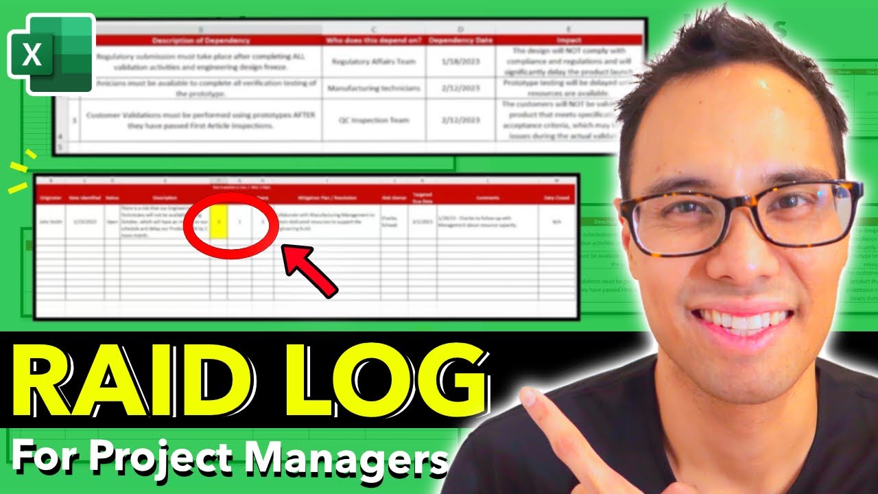 RAID Log in Project Management (FREE Risk Register Template Included!)
