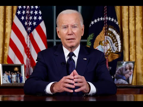 LIVE: President Biden delivering address from Oval Office