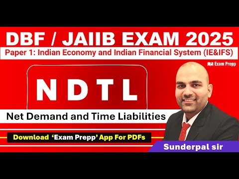What is NDTL in Banking? | Net Demand and Time Liabilities #NDTL #NetDemandAndTimeLiabilities