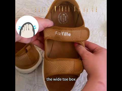 FitVille EasyTop V3 Recovery Sandals Review | Best Diabetic Sandals for Women with Sensitive Feet?