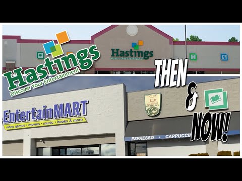 Visiting an old HASTINGS ENTERTAINMENT STORE & Idaho Arcade