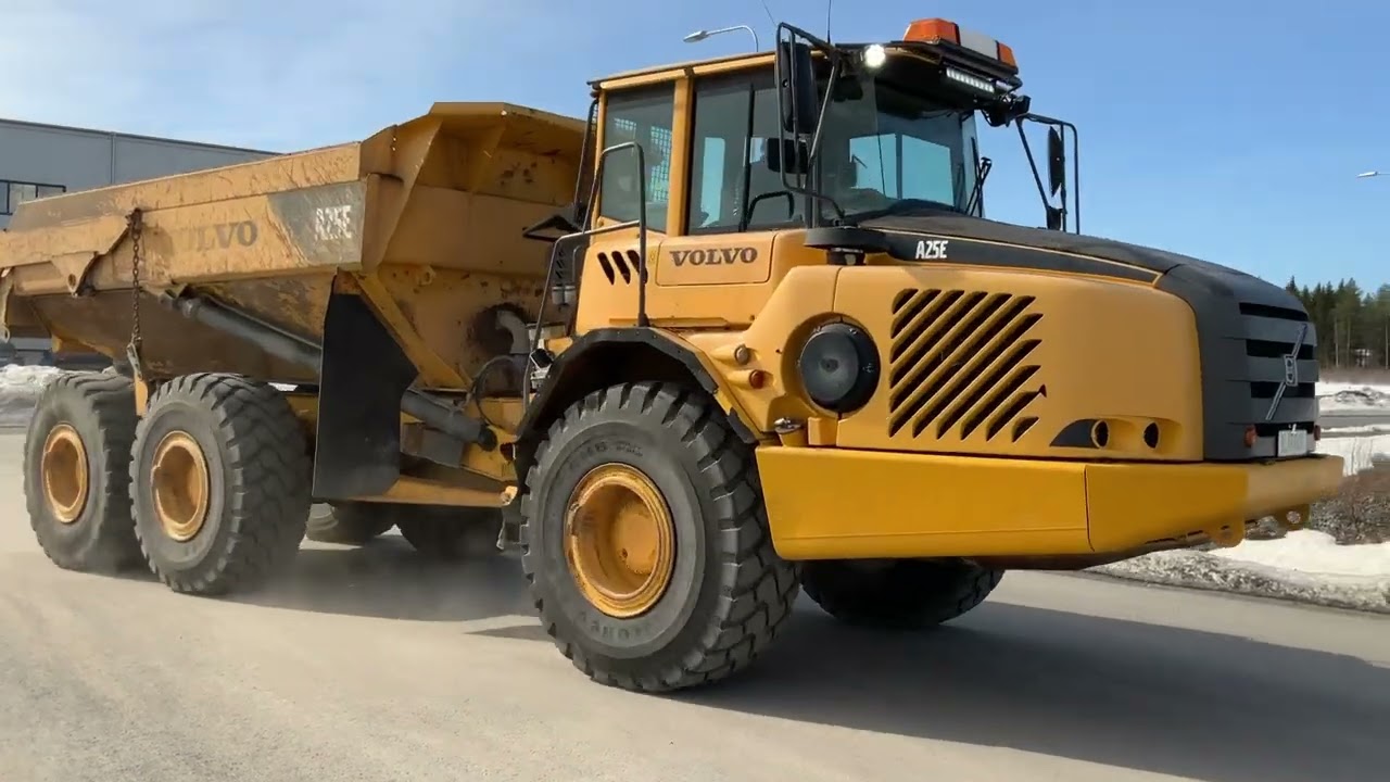 Dumper Volvo A25E, Umeå, Klaravik auktioner