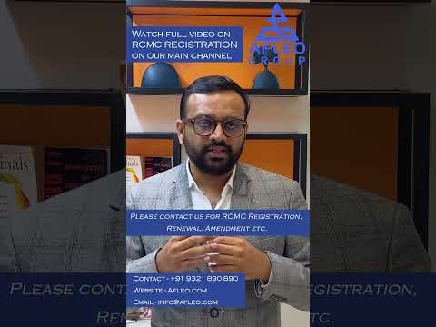 RCMC Certificate - What are the benefits of RCMC Registration?