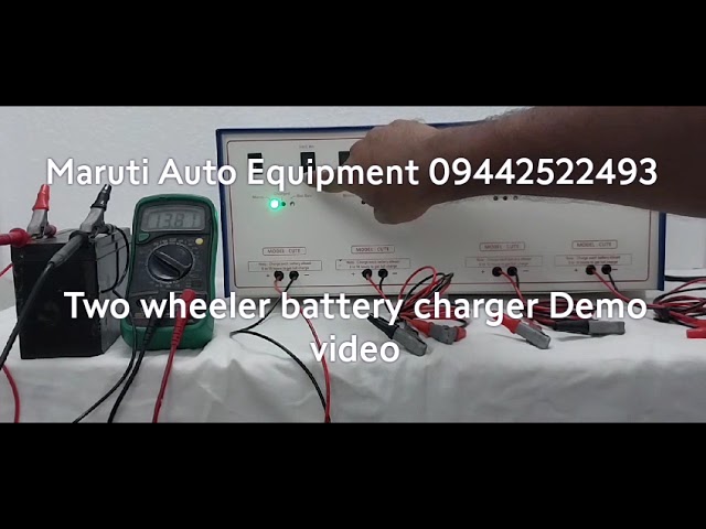 Battery Charger - Maruti Two Wheeler Battery Charger Four channel ...