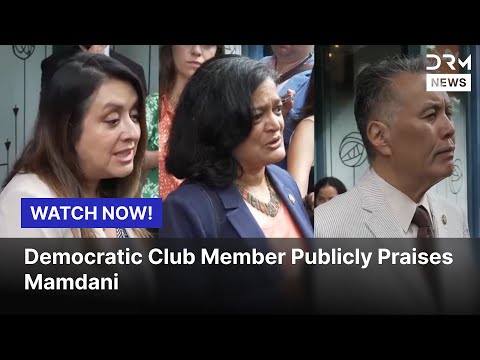National Democratic Club Member Applauds Mamdani Ahead of Potential Address | AC1B