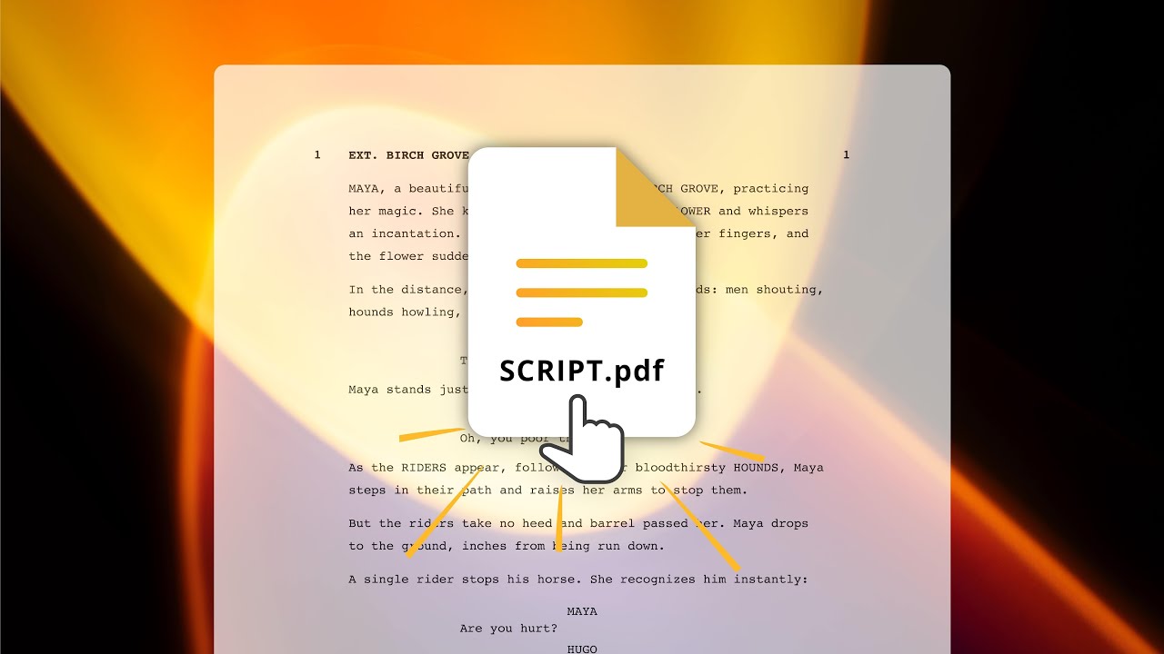 How to Download Script PDFs | Screenwriting Tutorial