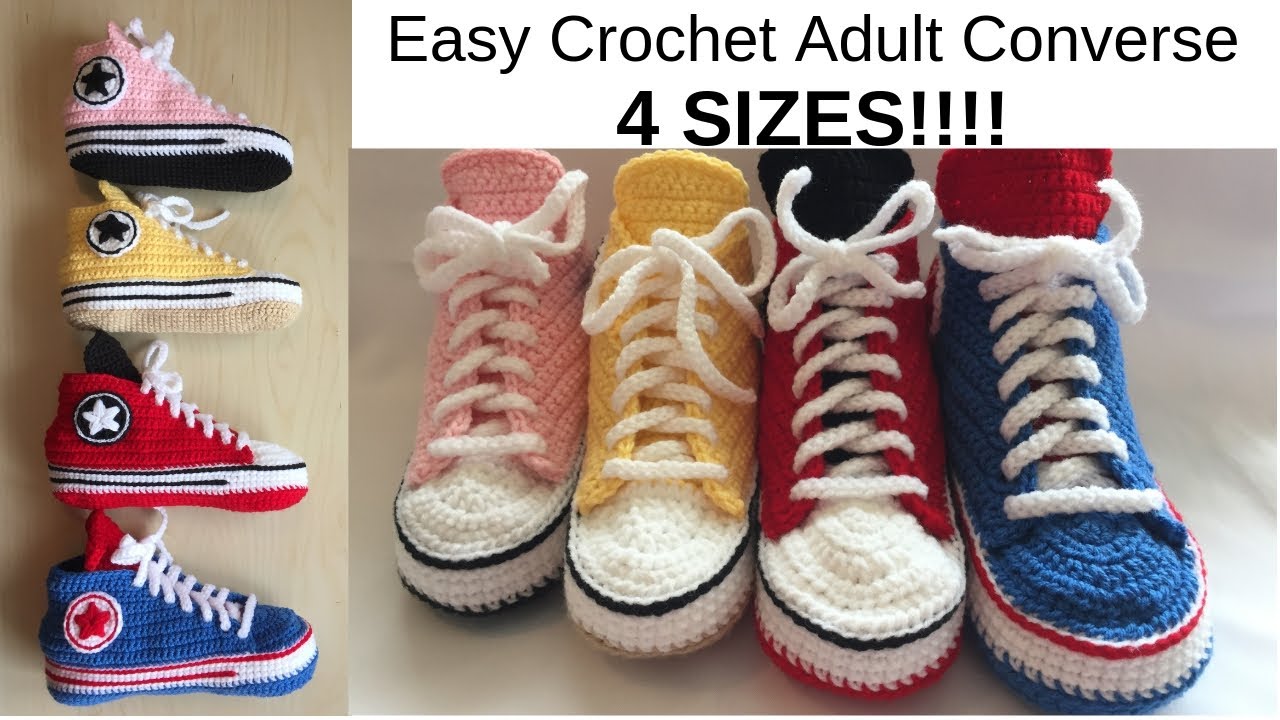 crochet converse?!?! (Pretend it's in all caps );P - crochet - Ribblr ...