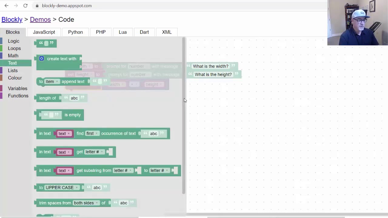 9. DevNet - Convert a  Blockly Program to Python or Javascript Using the Blockly Code Editor!
