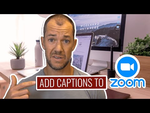 How to turn on LIVE closed captioning subtitles in Zoom