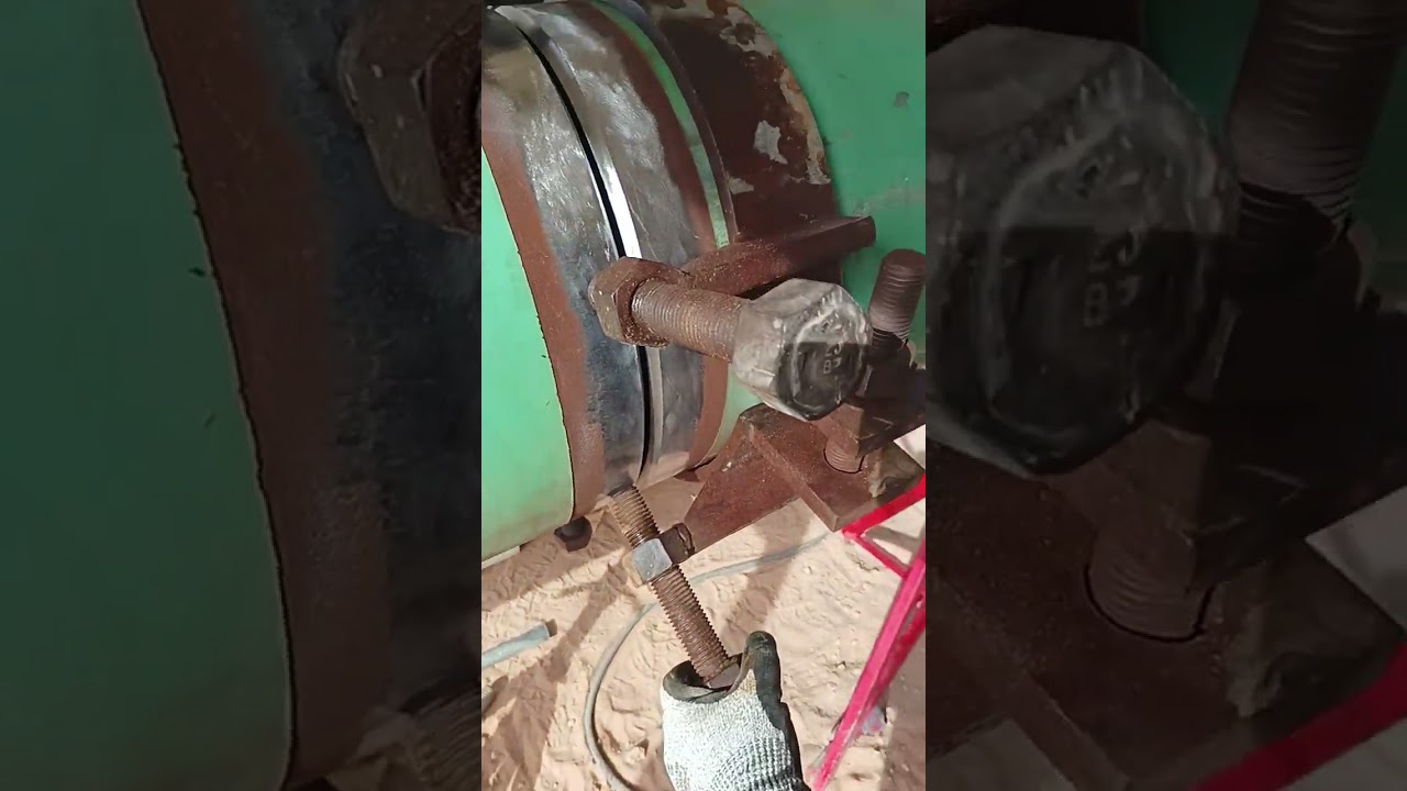 joint#pipe ,mange overlap with clamp