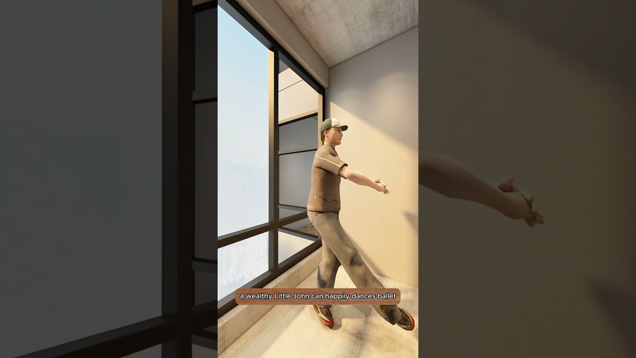 Let's transform a 0.1 Square Meter Space into a Fully Function House! (Short Version) #shorts