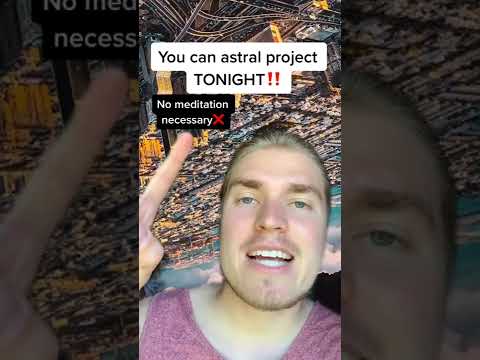 How to Astral Project WITHOUT MEDITATING 👀 #shorts #astralprojection #outofbodyexperience