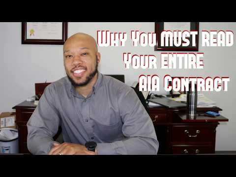 Review Your AIA Contract