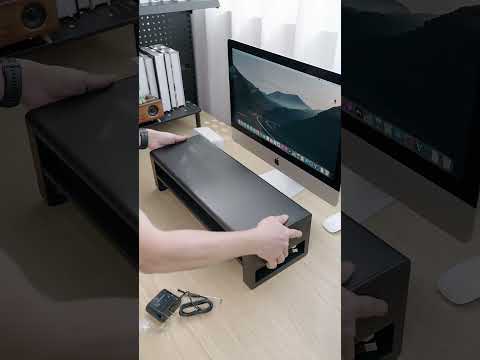 #setupinspiration #desksetup Vaydeer monitor riser stand